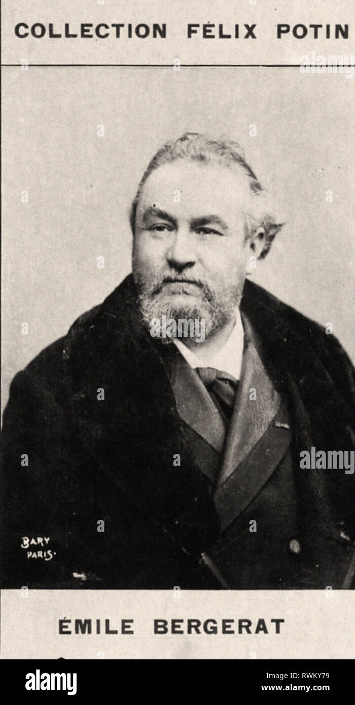 Photographic portrait of Bergerat, Emile - From First COLLECTION FÉLIX ...