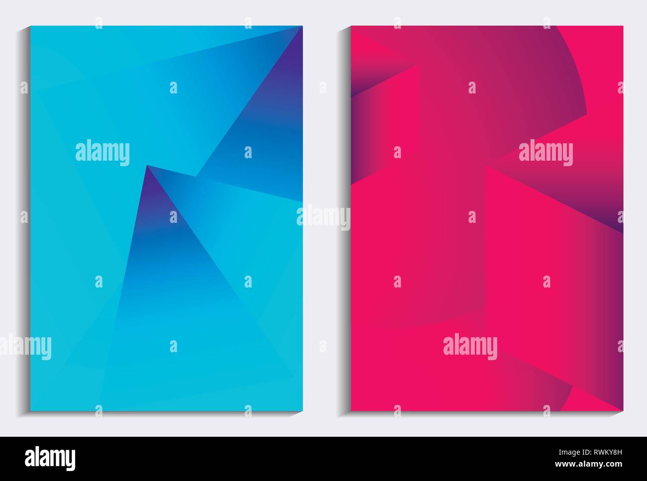 Liquid gradient poster set. Modern background with dynamic effect ...