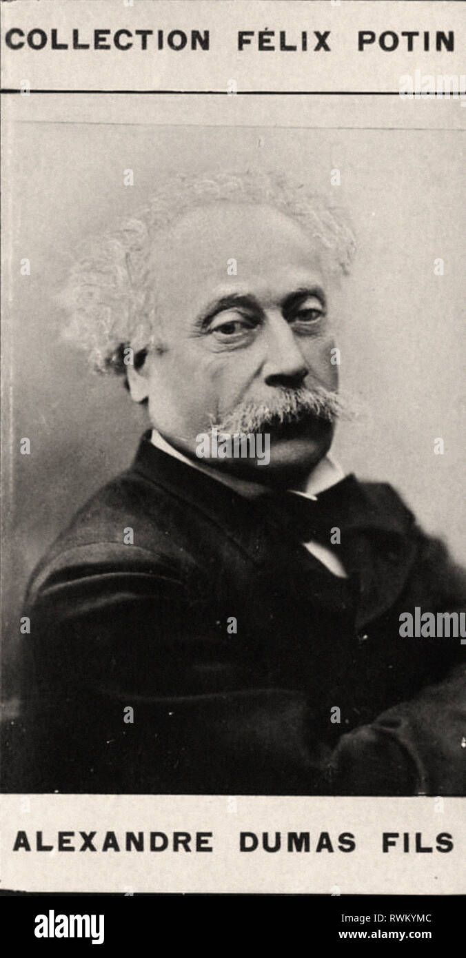 Photographic portrait of Dumas, Alexandre (fils) - From First ...