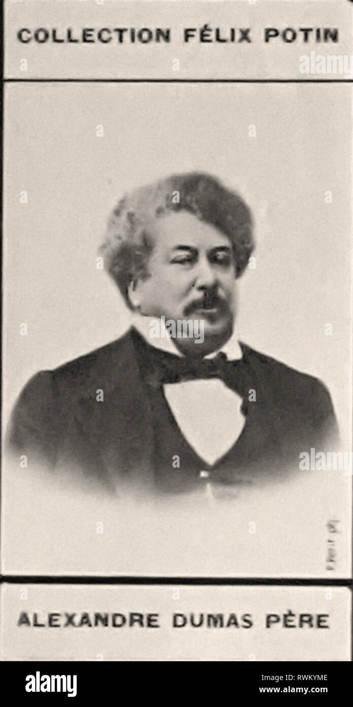 Photographic portrait of Dumas, Alexandre (père) - From First ...