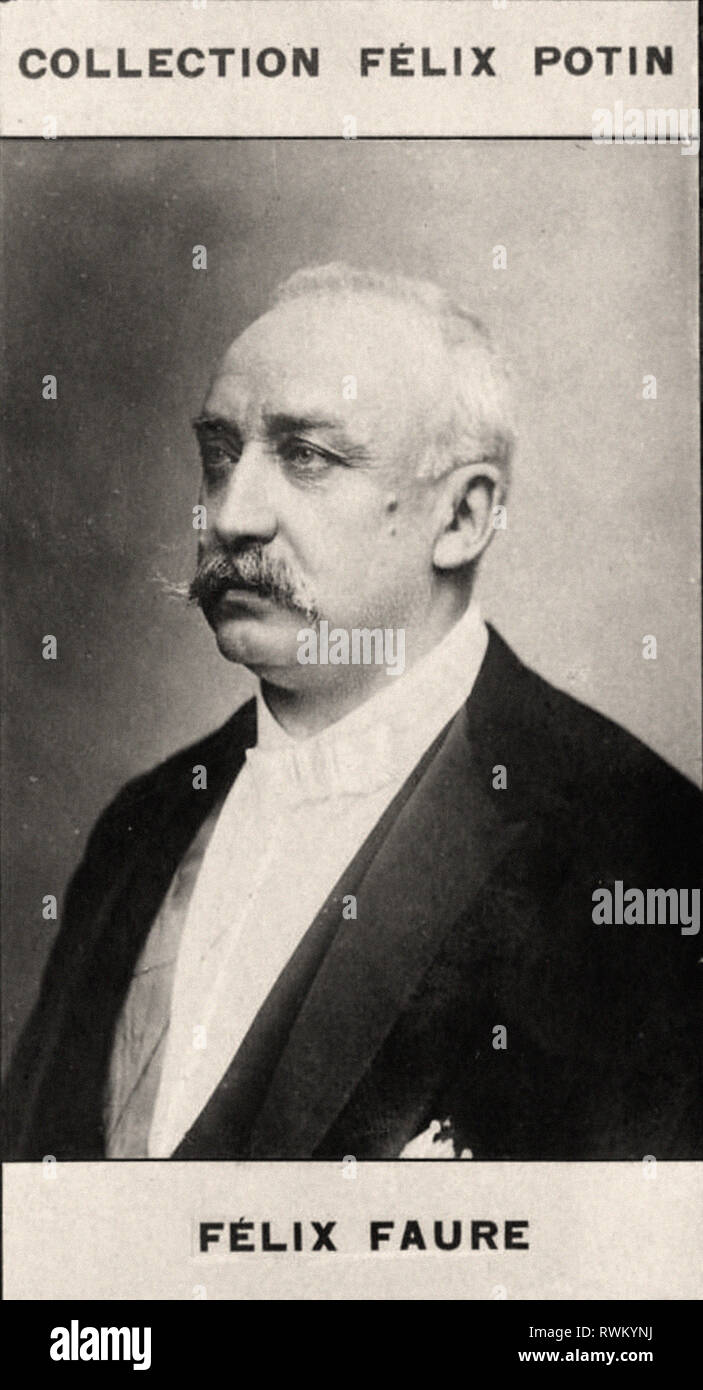 Photographic portrait of Faure, Félix - From First COLLECTION FÉLIX ...