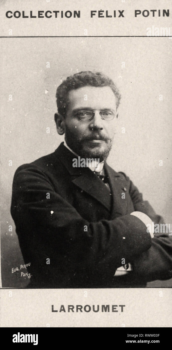Photographic portrait of Larroumet - From First COLLECTION FÉLIX POTIN ...