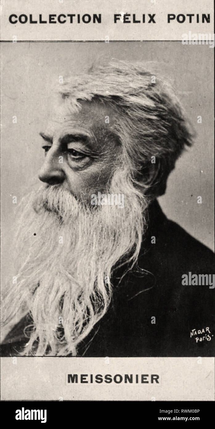 Photographic portrait of Meissonier, Ernest - From First COLLECTION ...