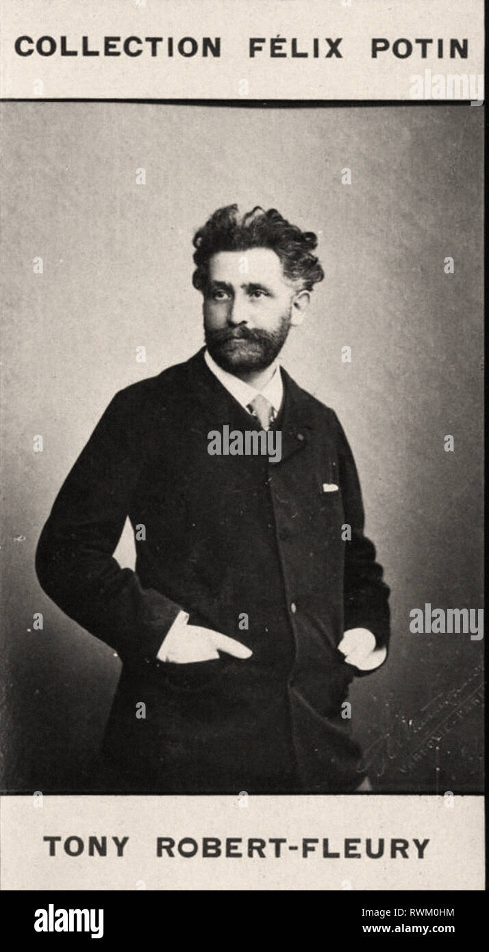 Photographic portrait of Robert-Fleury, Tony - From First COLLECTION ...