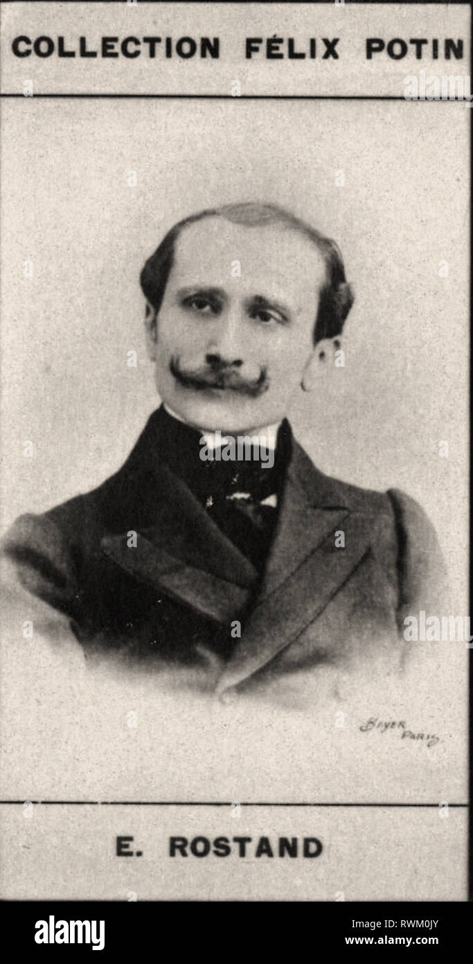 Photographic portrait of Rostand, Edmond - From First COLLECTION FÉLIX ...