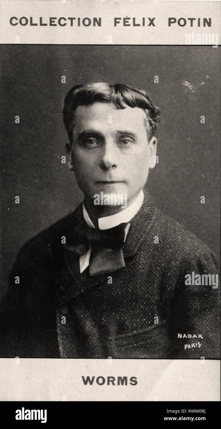 Photographic portrait of Worms - From First COLLECTION FÉLIX POTIN ...