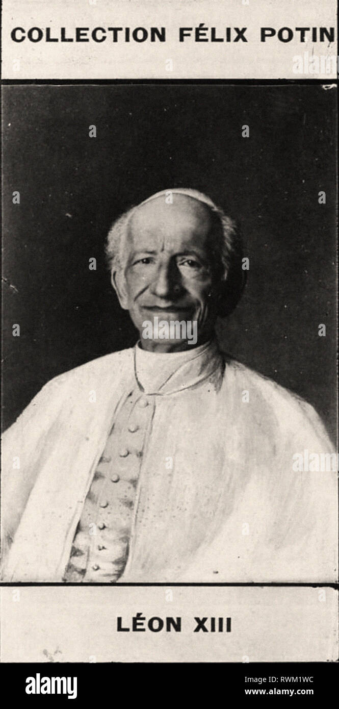 Leon xiii portrait hi-res stock photography and images - Alamy