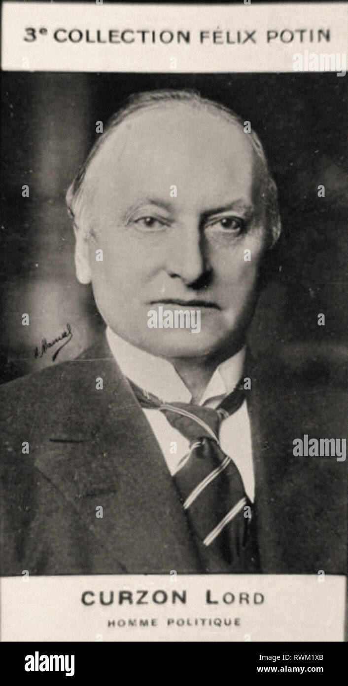 Lord Curzon High Resolution Stock Photography and Images - Alamy