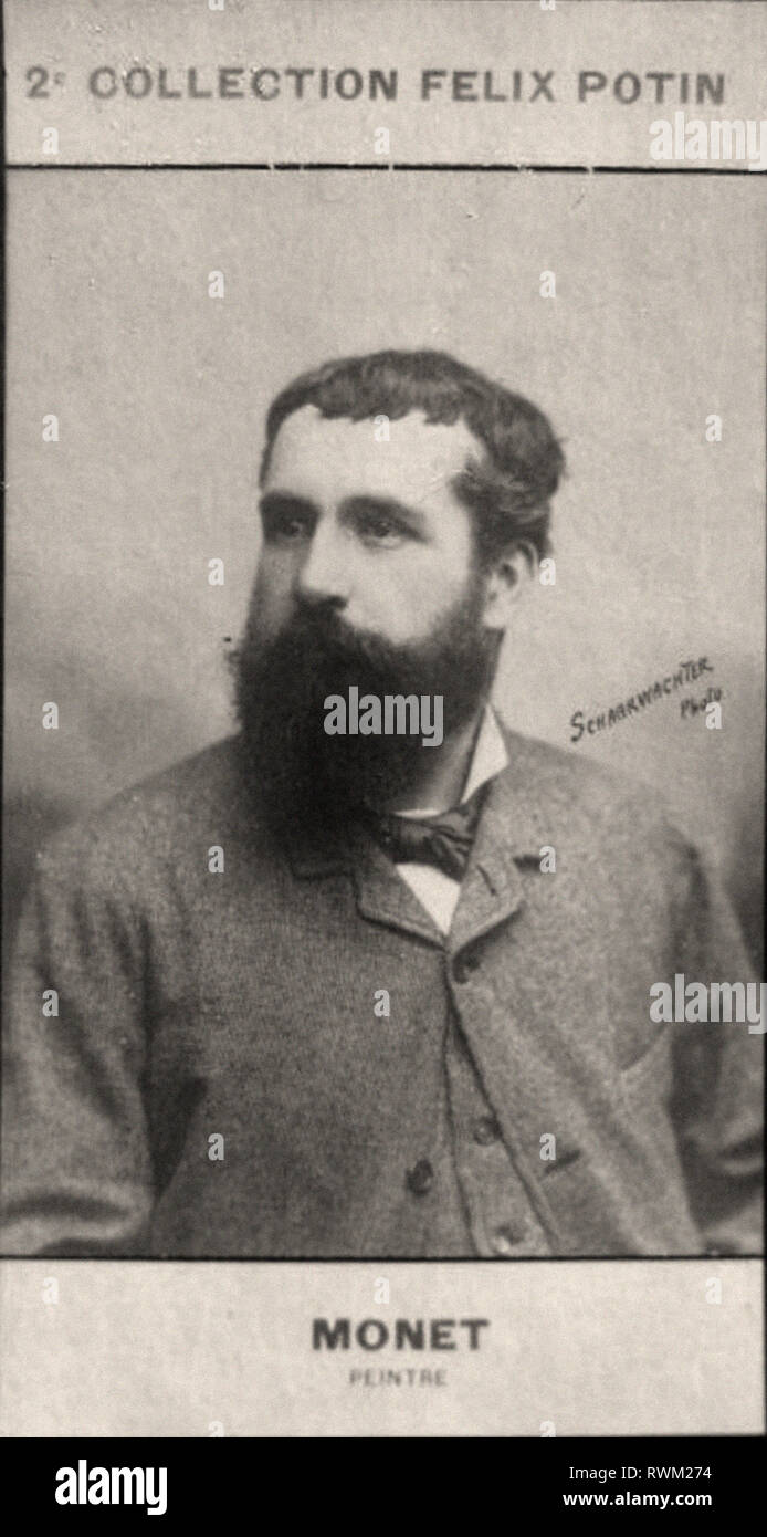 Photographic portrait of Monet - From 2e COLLECTION FÉLIX POTIN, early ...