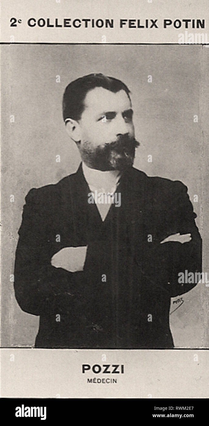 Photographic portrait of Pozzi, Samuel - From 2e COLLECTION FÉLIX POTIN ...