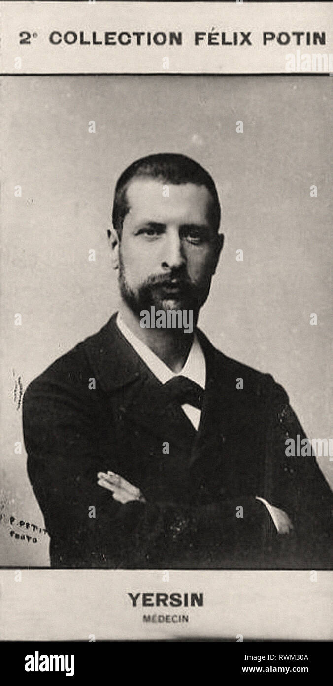 Photographic portrait of Yersin, Alexandre - From 2e COLLECTION FÉLIX ...