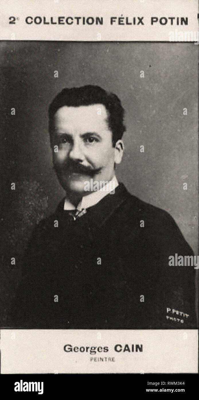 Photographic portrait of Cain, Georges - From 2e COLLECTION FÉLIX POTIN ...