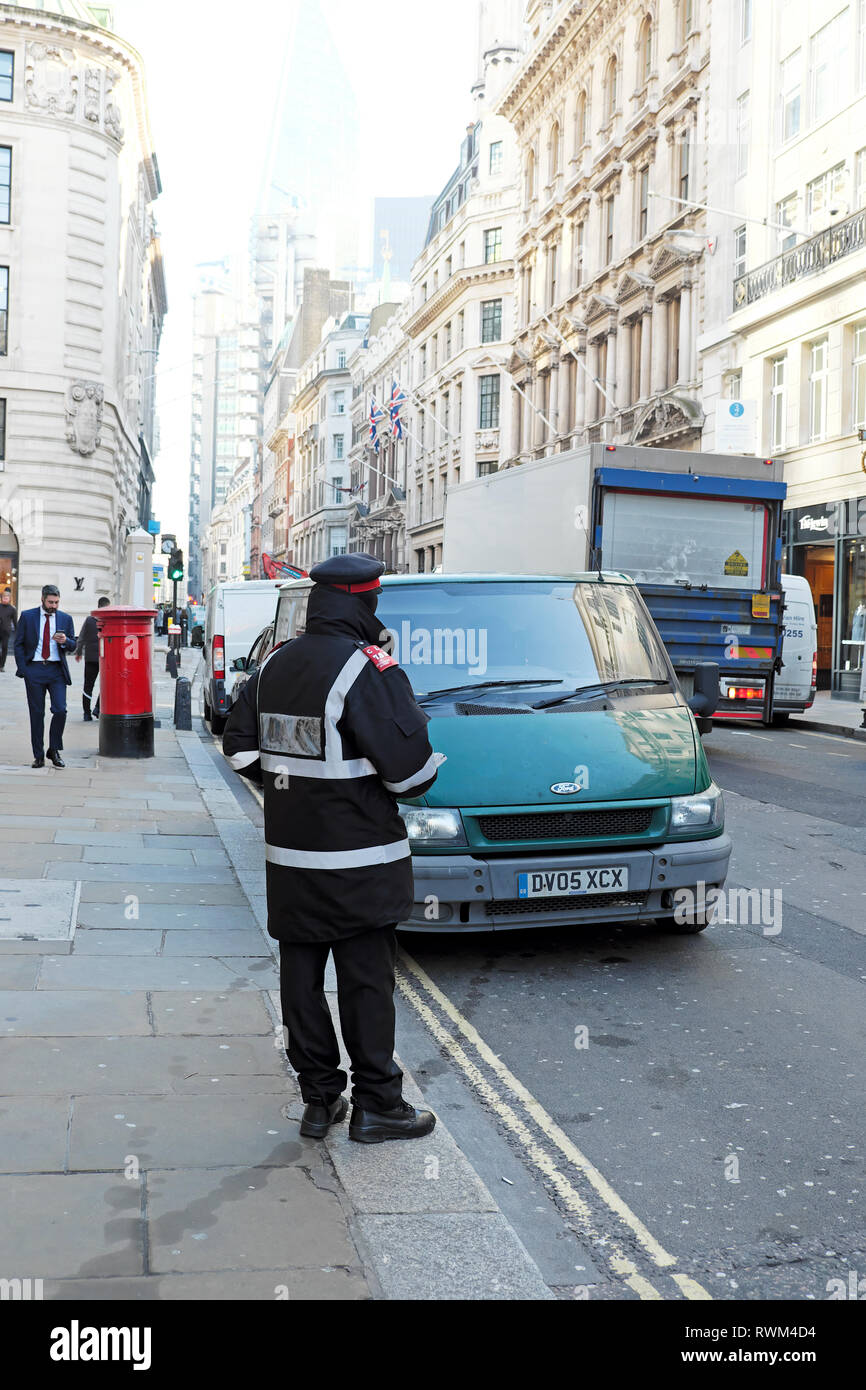 Parking attendant city of london hi-res stock photography and images ...