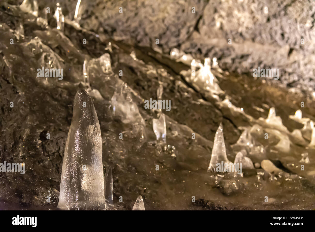Wind Cave & Ice Cave in Fugaku Japan. The Fuji Fugaku Wind Cave is ...