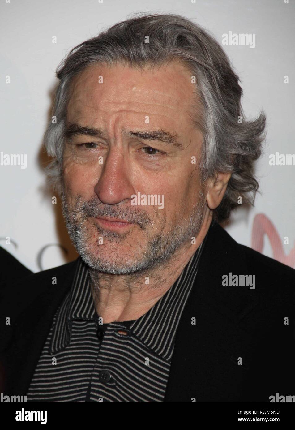 ROBERT DeNIRO 3-14-11 Photo By John Barrett/PHOTOlink Stock Photo - Alamy