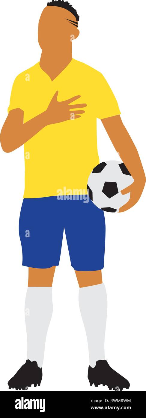 Soccer Football National Anthem Stock Vector Image & Art - Alamy