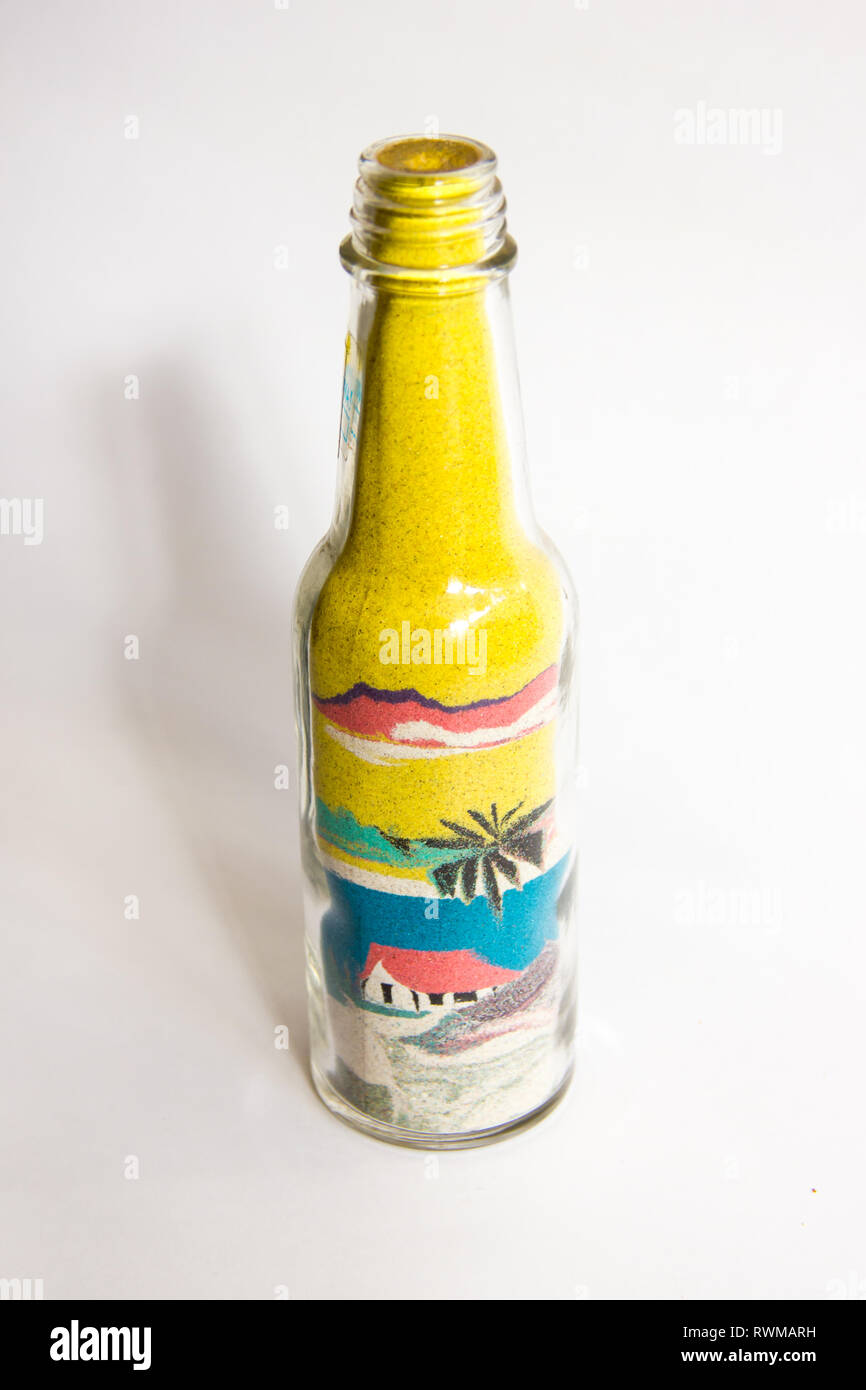 Sand art bottle hi-res stock photography and images - Alamy