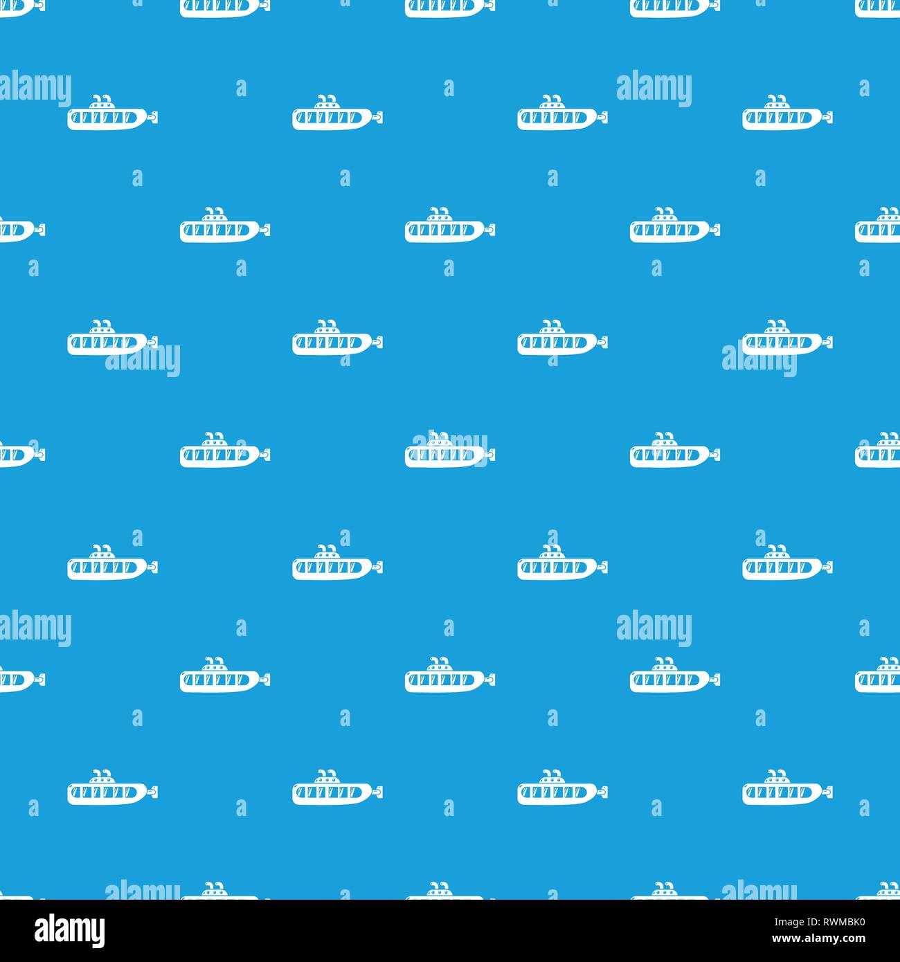 Submarine design pattern vector seamless blue Stock Vector Image & Art ...