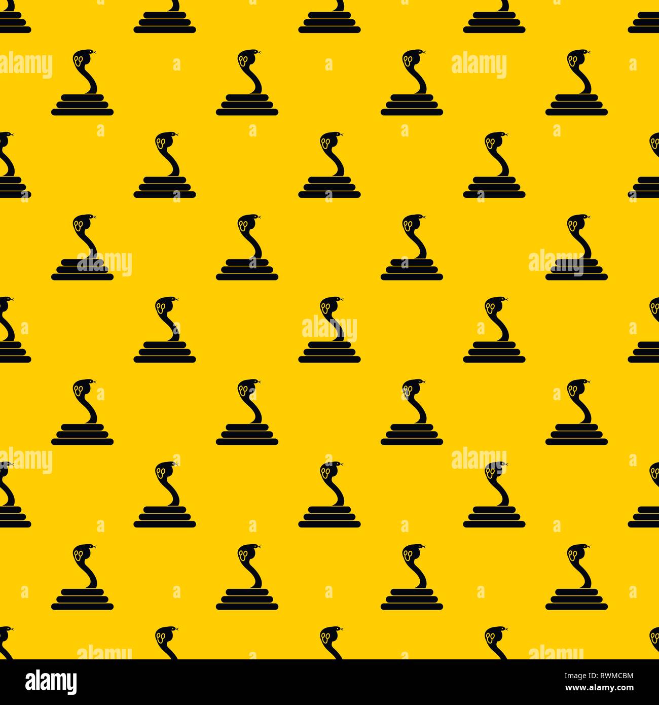 Cobra pattern vector Stock Vector Image & Art - Alamy