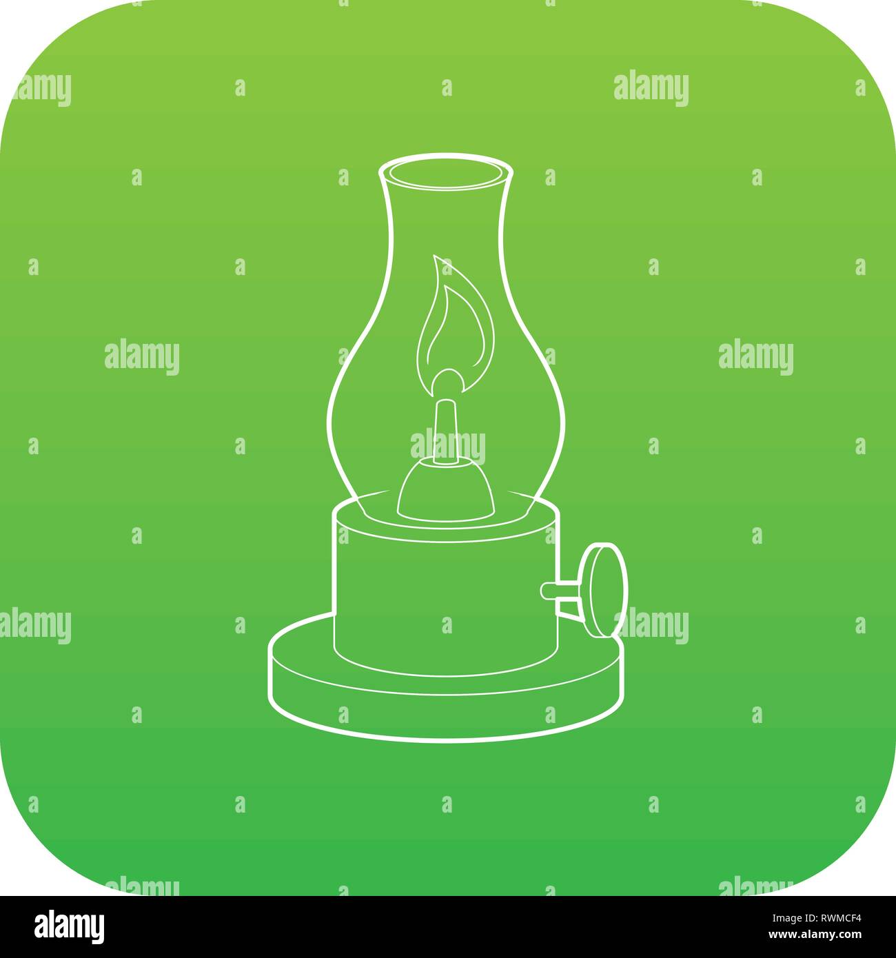Vintage green old petrol Stock Vector Images - Alamy