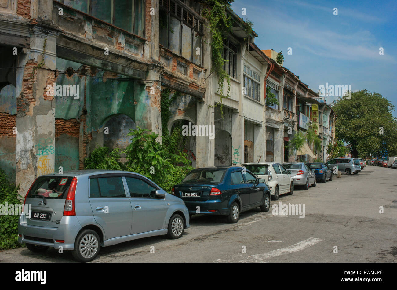 Shophouses georgetown hi-res stock photography and images - Alamy