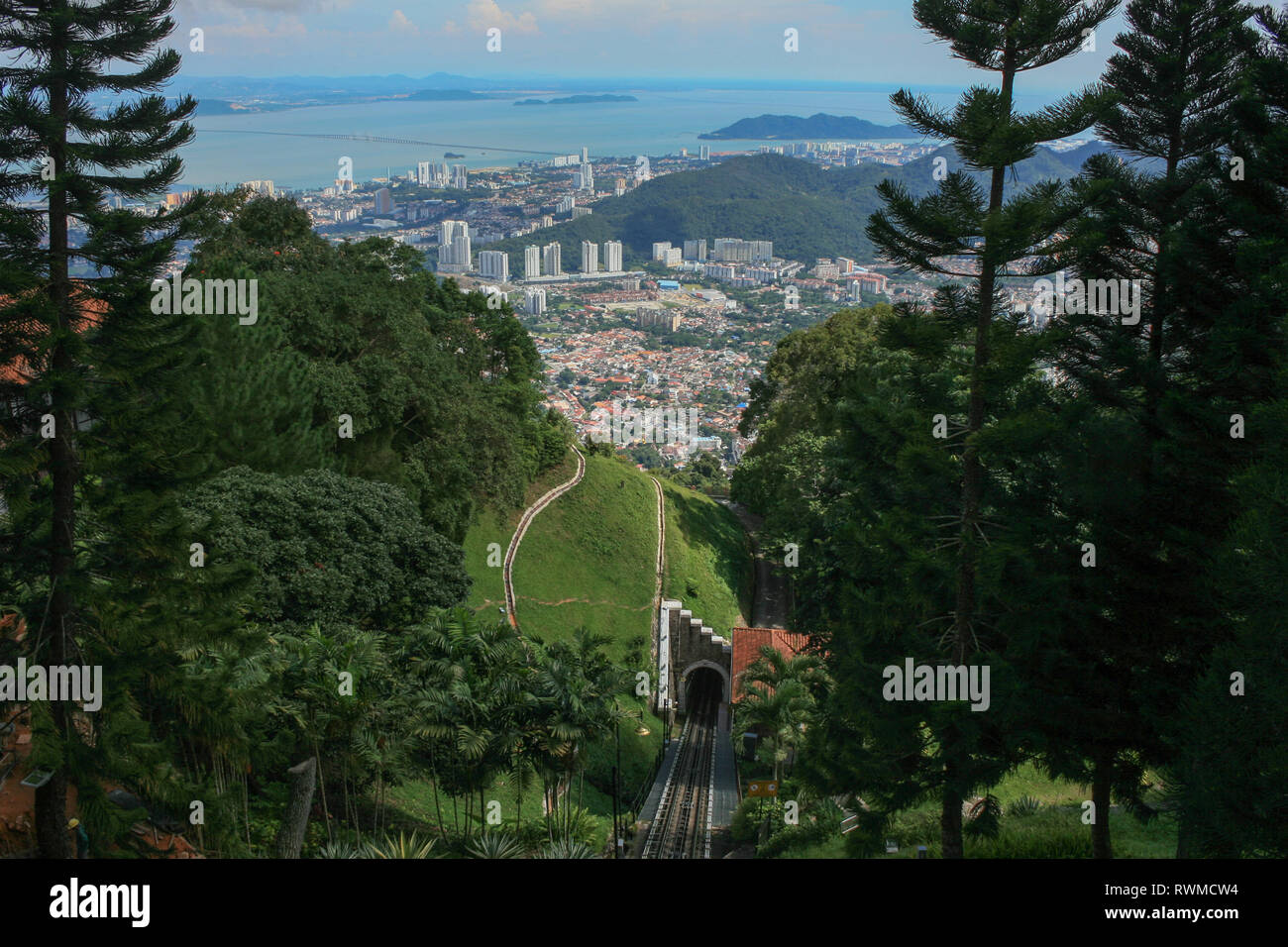 Penang Hill (Bukit Bendera), Penang, Malaysia Stock Photo - Alamy