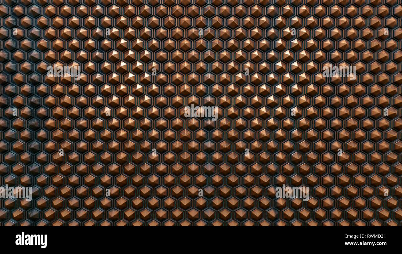 Copper background, 3D rendering Stock Photo - Alamy