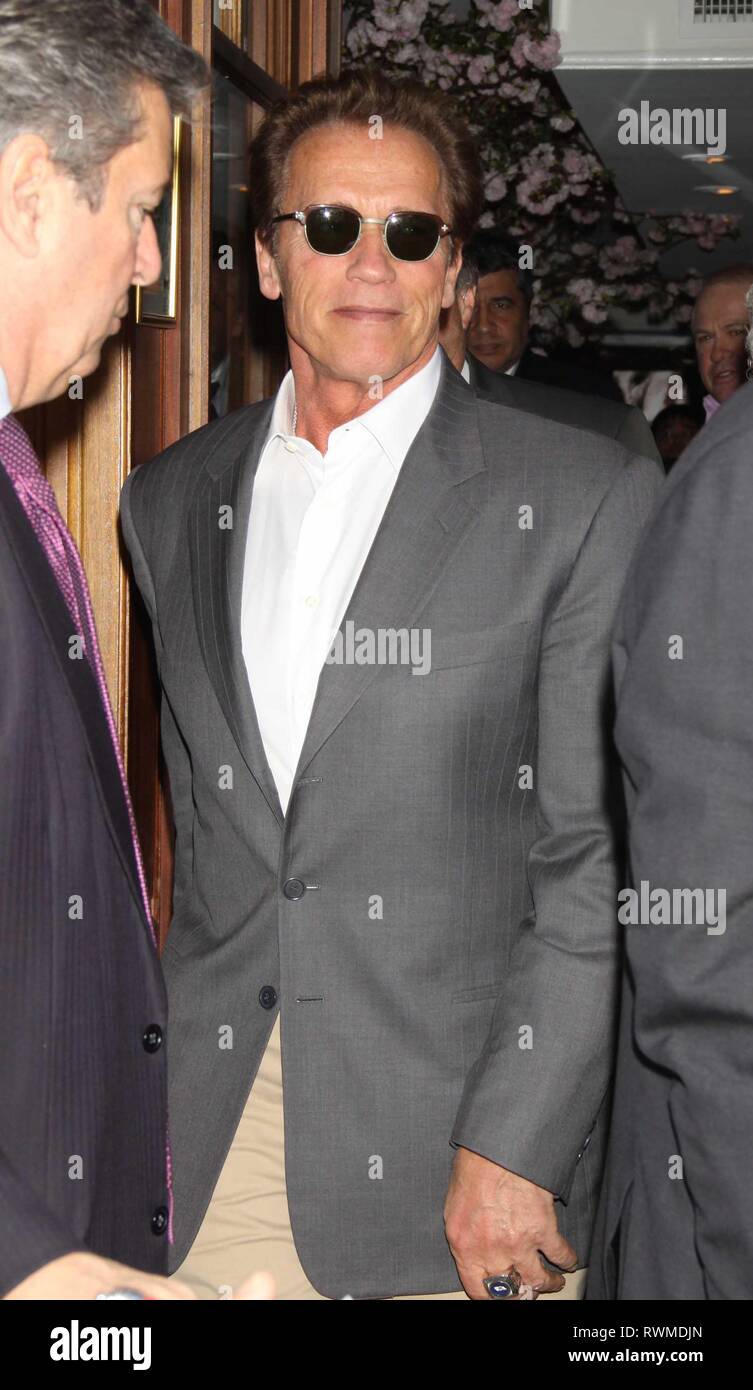 ARNOLD SCHWARZENEGGER 2012 Photo By John Barrett/PHOTOlink Stock Photo ...