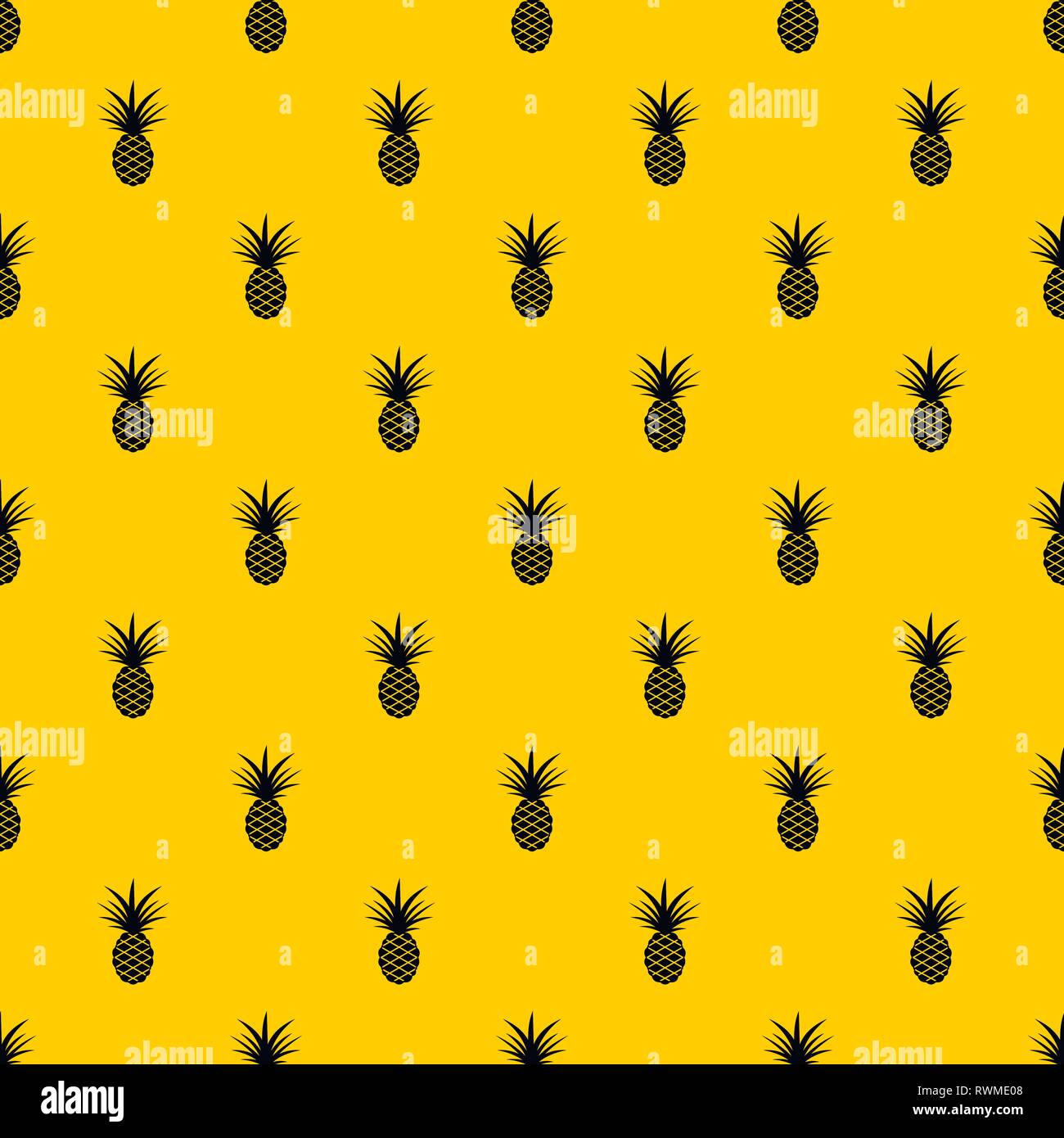 Pineapple pattern vector Stock Vector Image & Art - Alamy