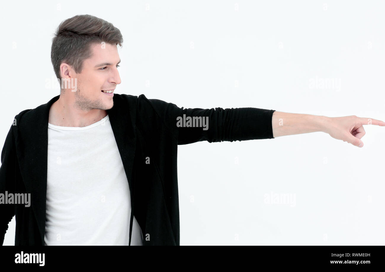 Guy pointing at you hi-res stock photography and images - Alamy
