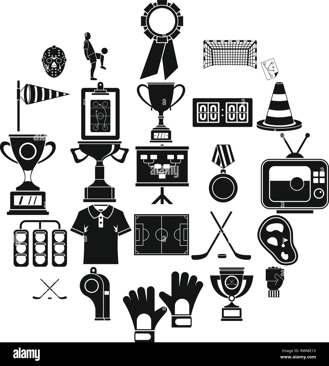 Bounty Icons Set Cartoon Style Stock Vector Image And Art Alamy