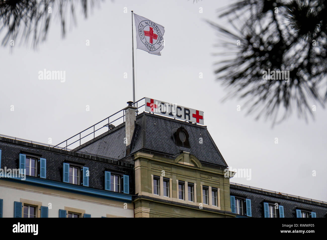 Red Cross Museum, Geneva, Swiss Stock Photo - Alamy