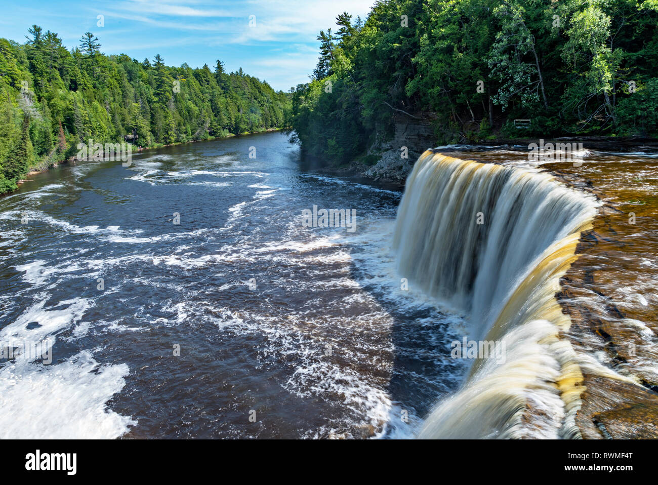 Waterfall & River Stock Photo - Alamy