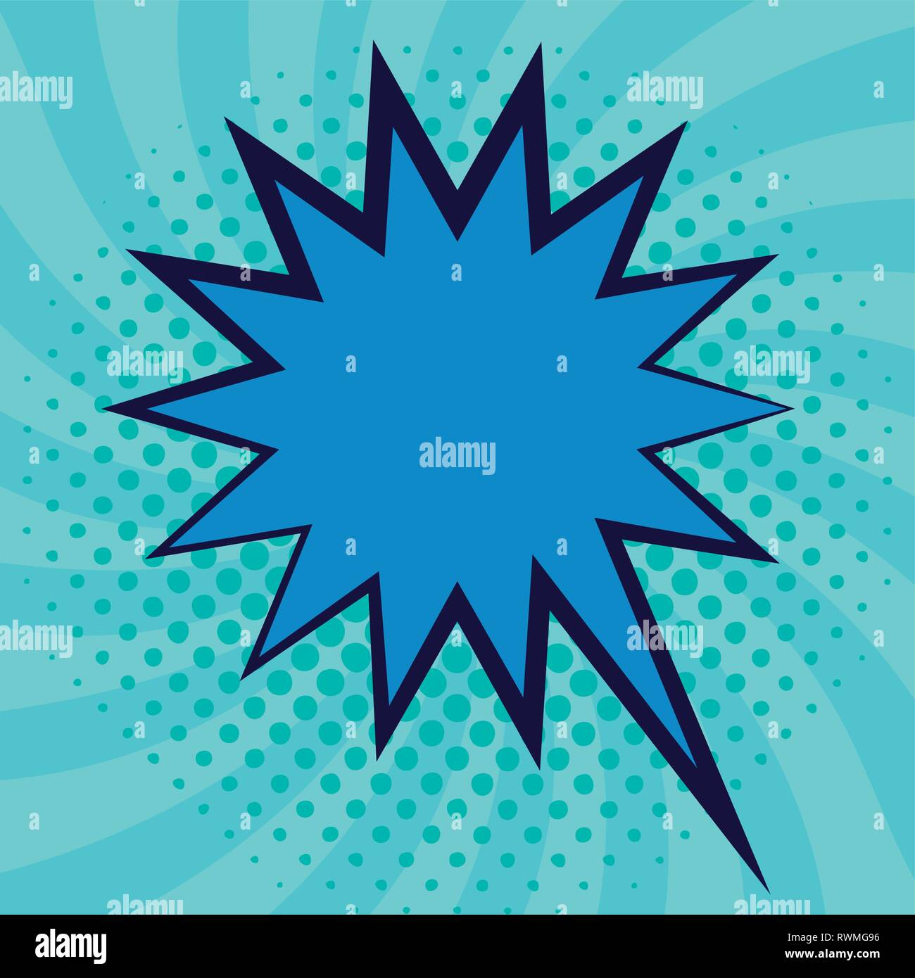 expression star pop art style vector illustration design Stock Vector ...