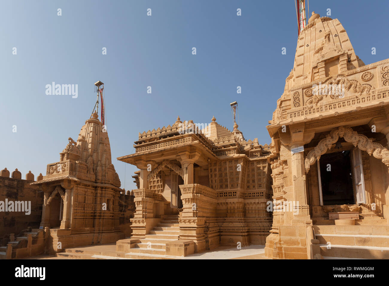 Lodurva Jain Temple, Lodurva, Rajasthan, India, Asia Stock Photo - Alamy