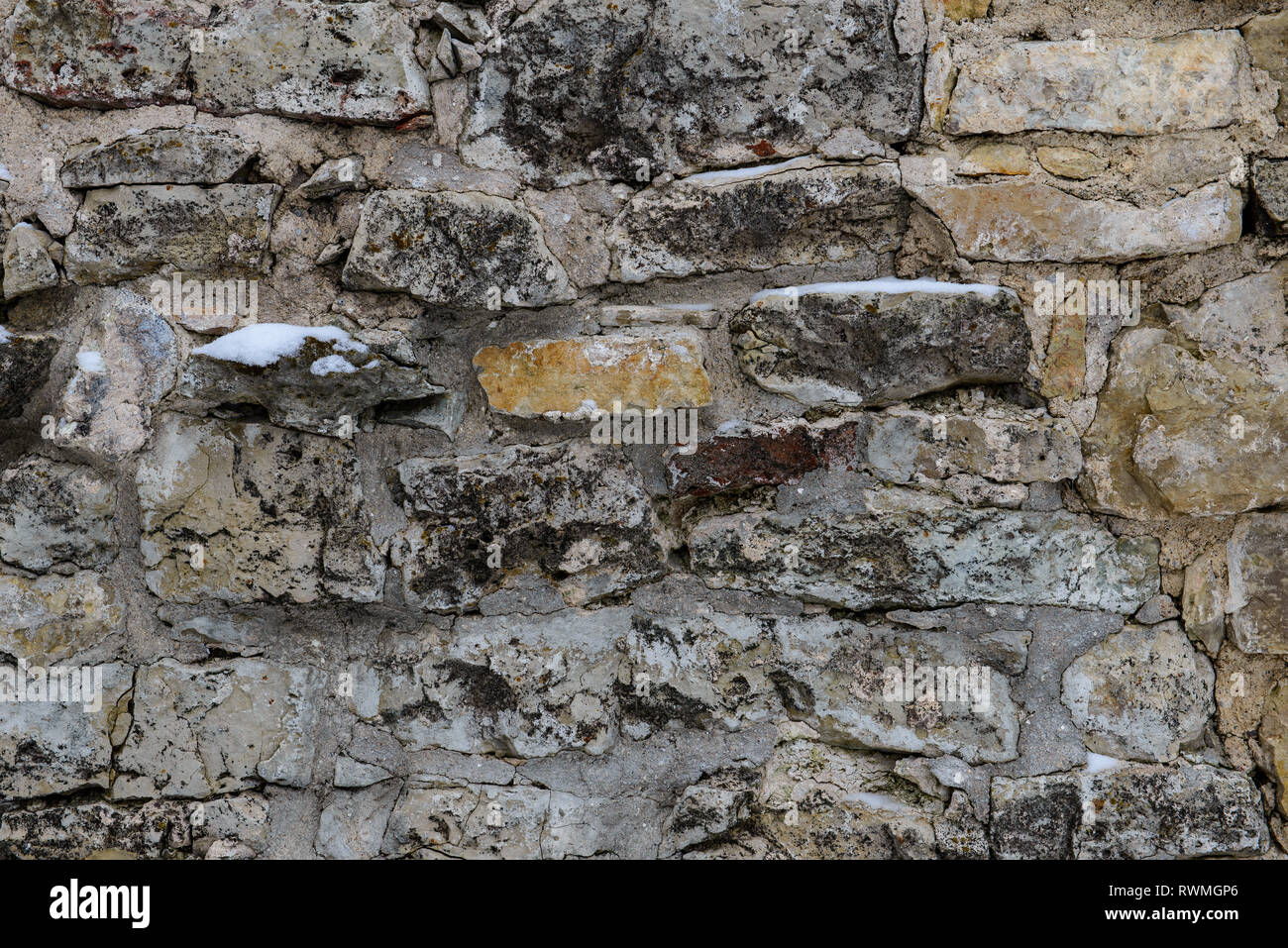 old brick wall in countryside. background texture Stock Photo - Alamy
