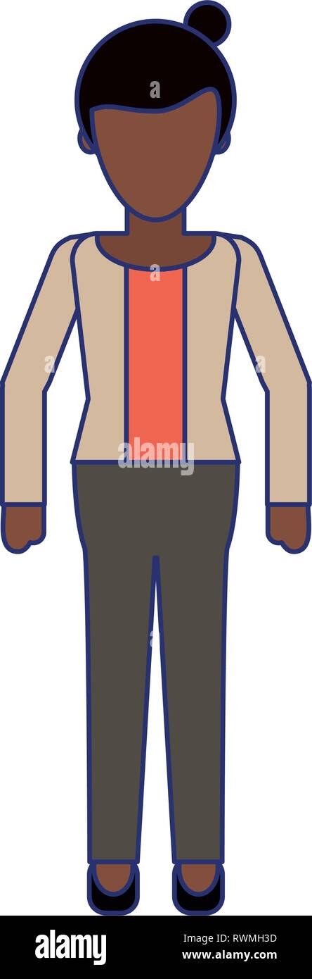 Executive businesswoman cartoon isolated vector illustration graphic ...