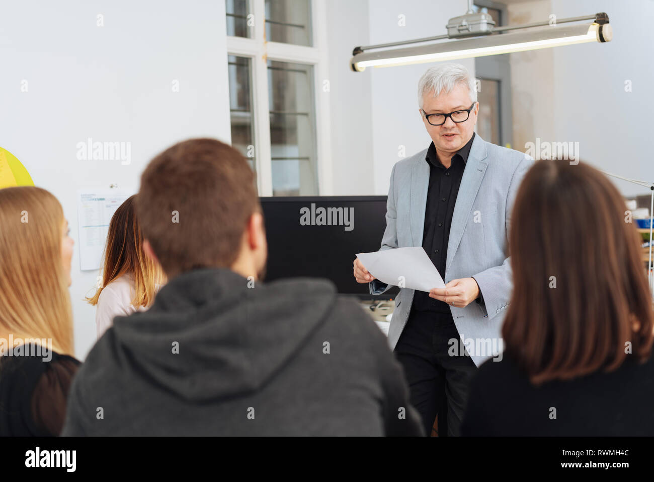 Lecturing hi-res stock photography and images - Alamy