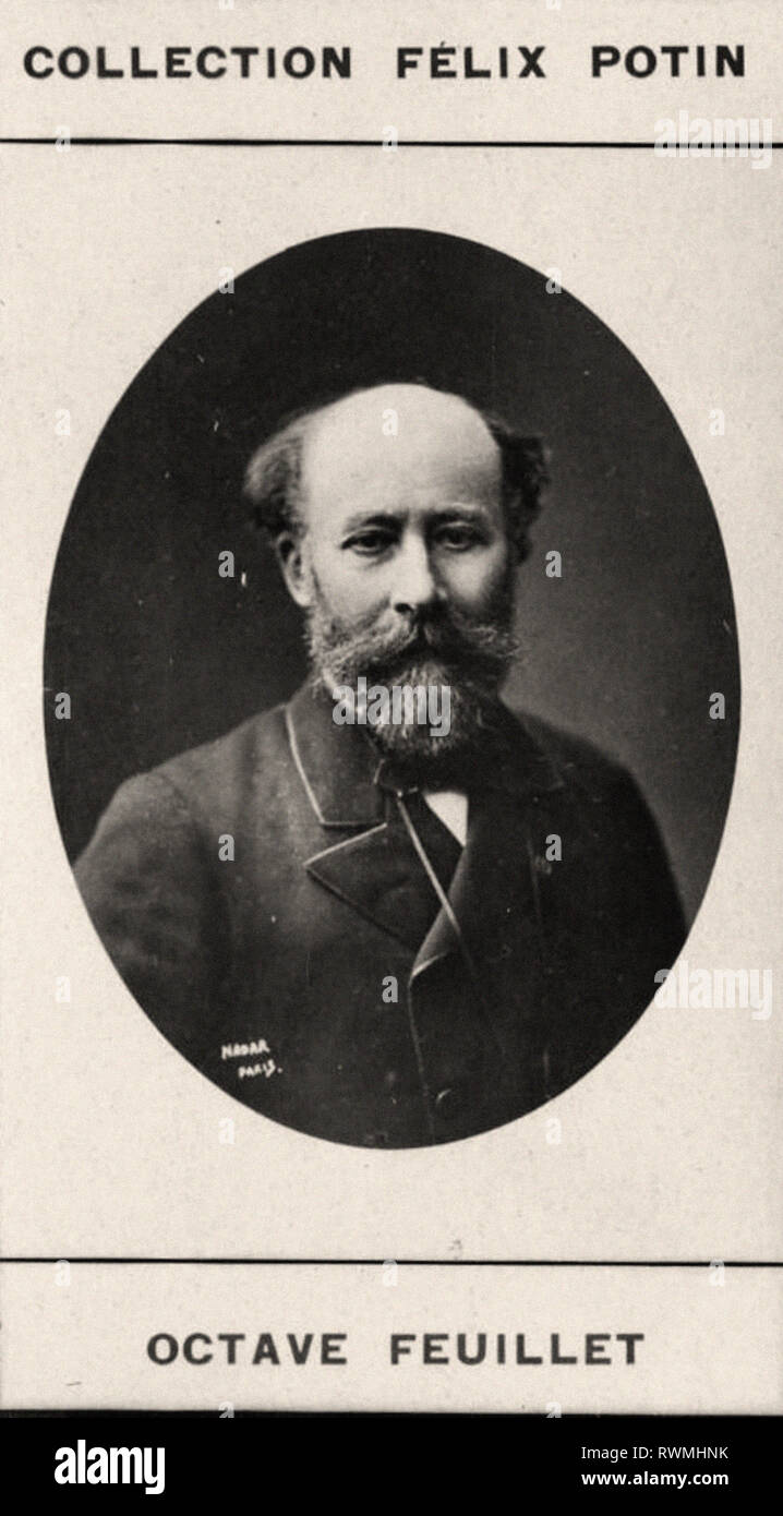 Photographic portrait of Feuillet, Octave - From First COLLECTION FÉLIX ...