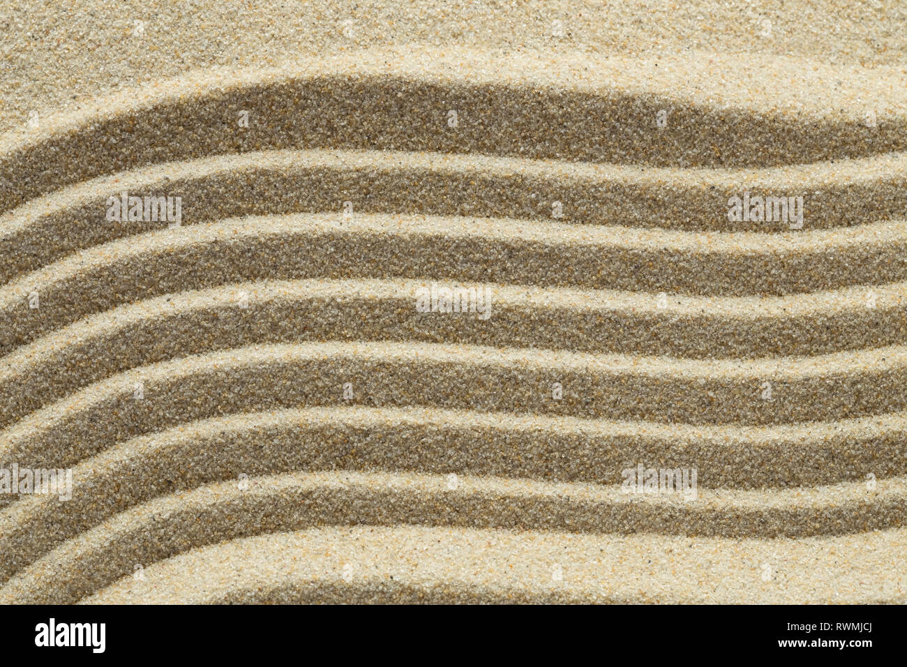 Sand pattern close up Stock Photo - Alamy