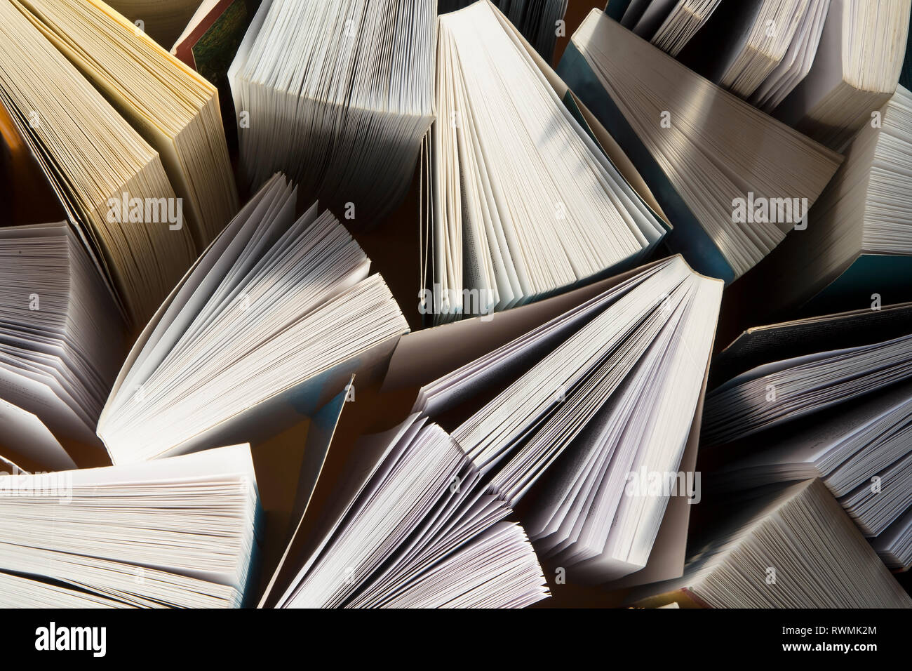 Open books close up as background Stock Photo - Alamy
