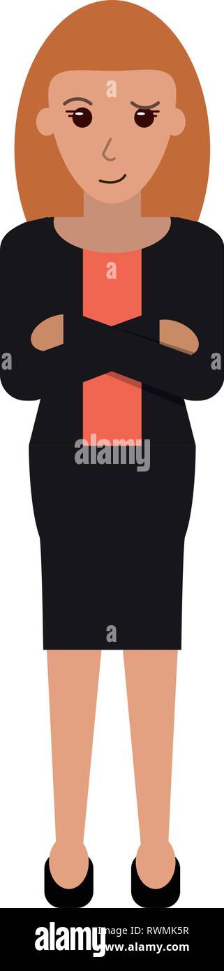 Executive businesswoman cartoon Stock Vector Image & Art - Alamy
