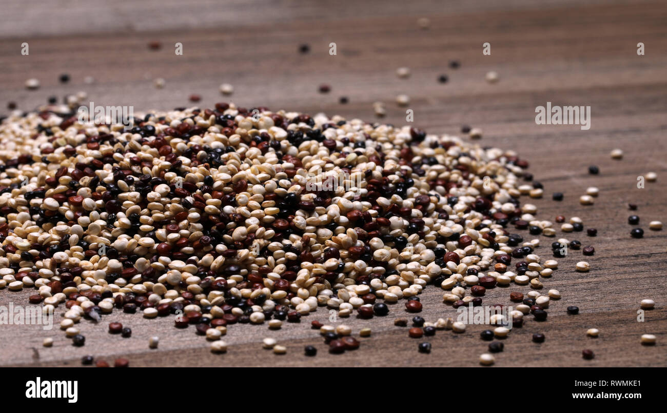 Quinoa three varieties hi-res stock photography and images - Alamy