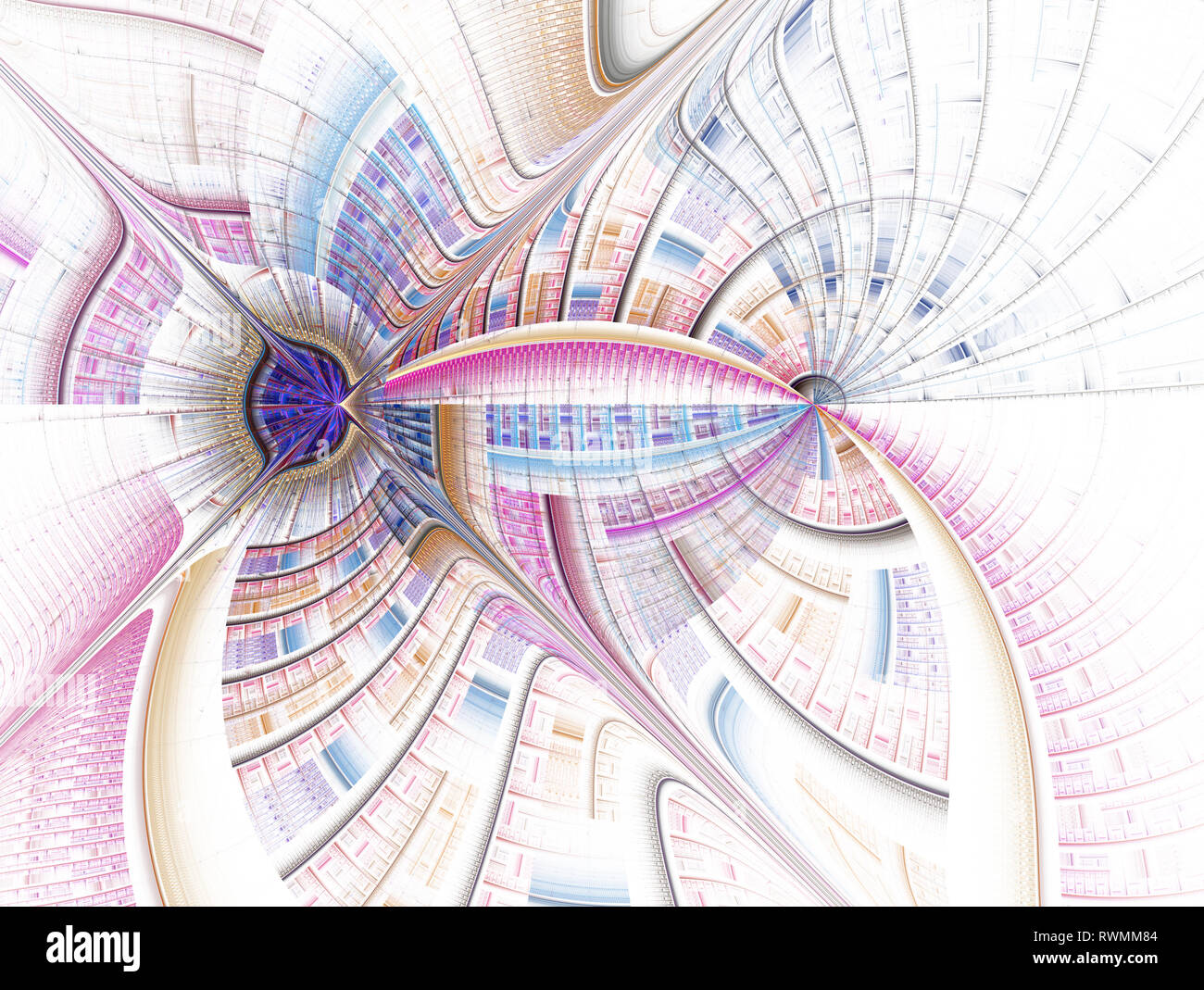 Imaginary World Using Shapes
