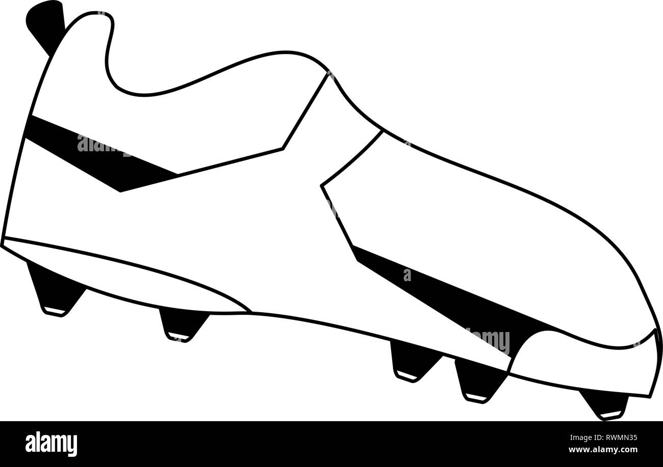 Football boot Stock Vector Images - Alamy