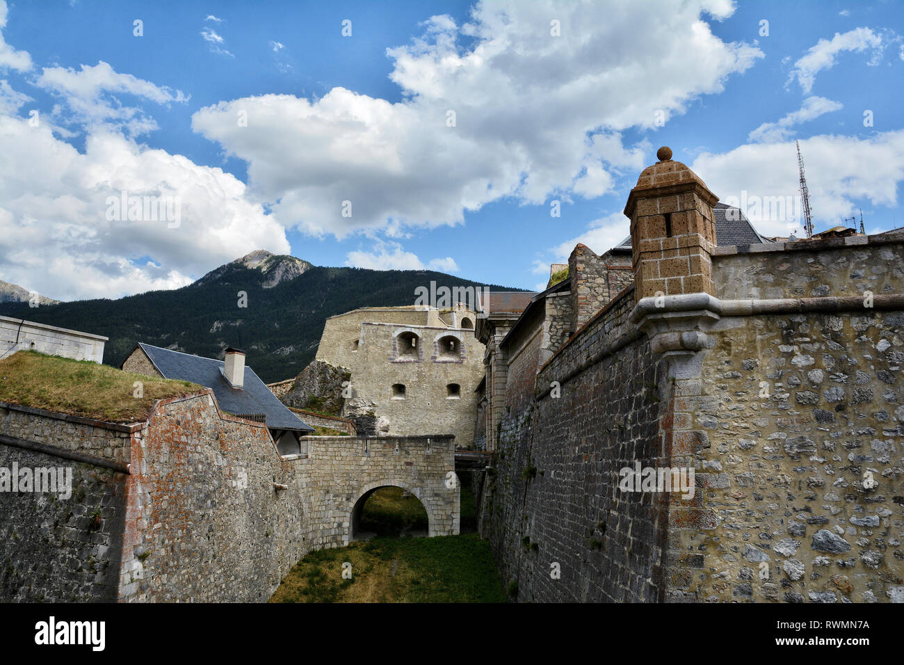France french alps briancon fort hi-res stock photography and images ...