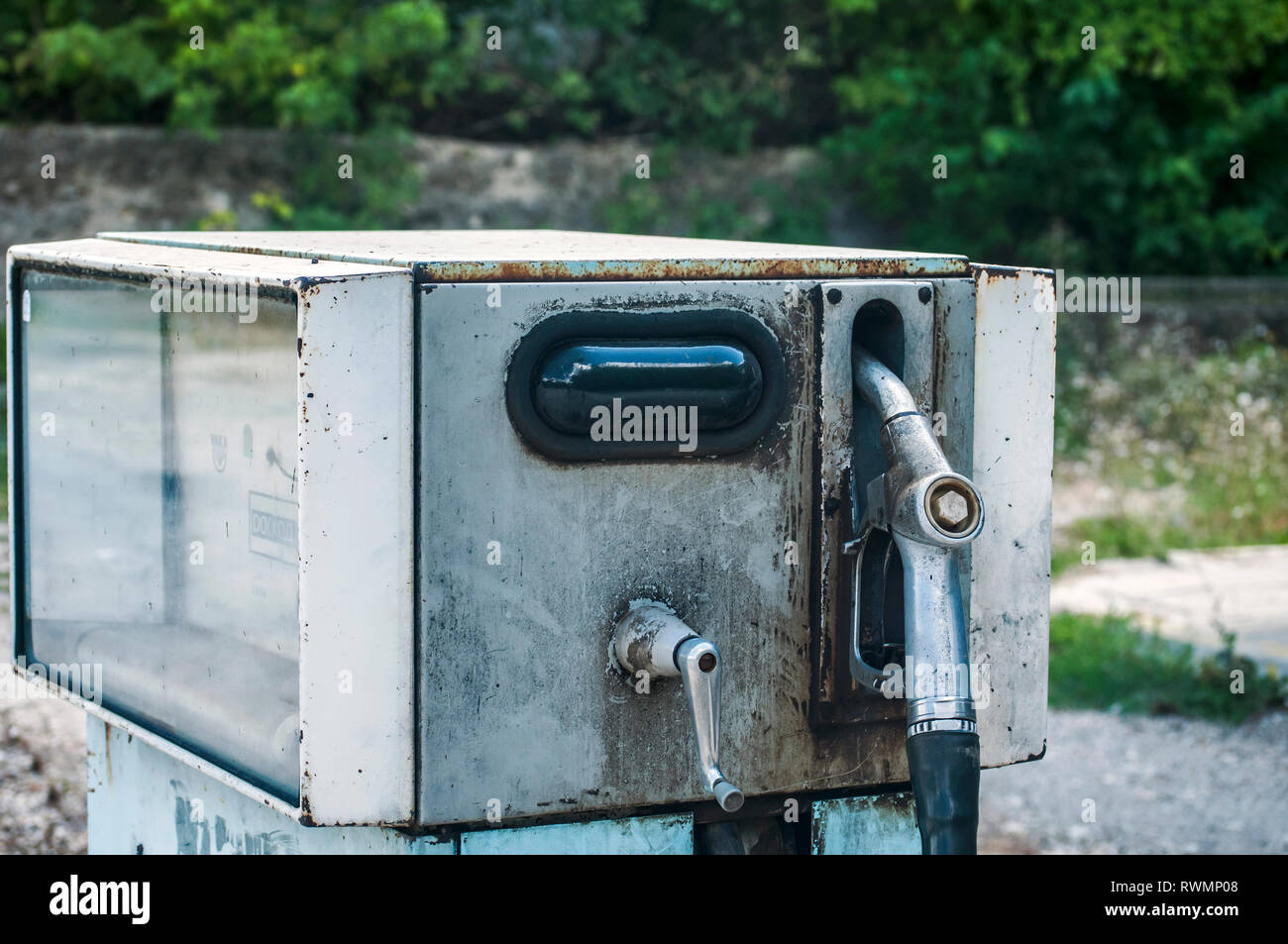 Former diesel filling station hi-res stock photography and images - Alamy