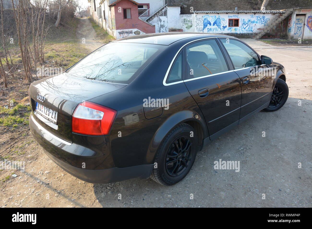 Audi A4 B6 Stock Photo - Alamy