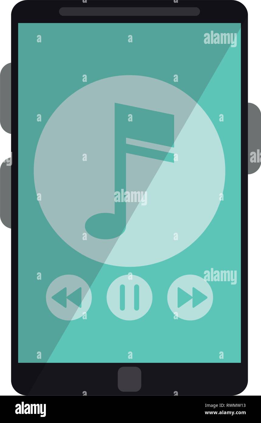 Music and smartphone Stock Vector Image & Art - Alamy