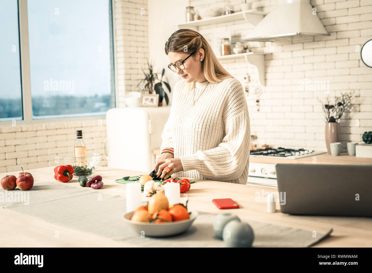 Hard working lady hi-res stock photography and images - Alamy